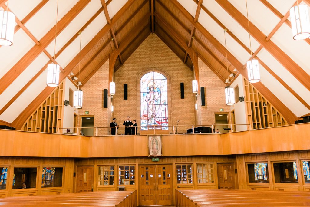 Wedding at St. Paul Catholic Church in Colorado Springs - Skylar Rain